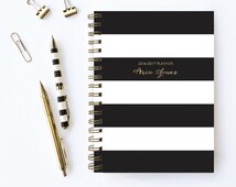 Unique black white striped related items | Etsy