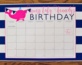 Preppy calendar | Etsy
