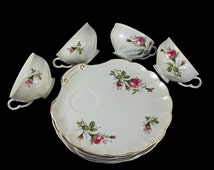 Unique moss rose china related items | Etsy