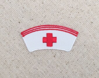 Red cross hat | Etsy