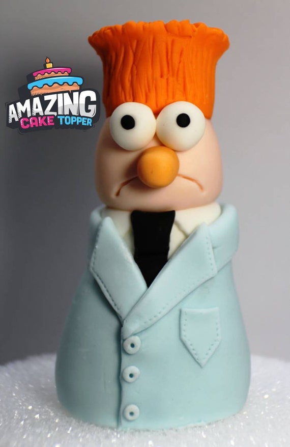 3D Beaker by Muppets Fondant Cake Topper. by AmazingCakeTopper1