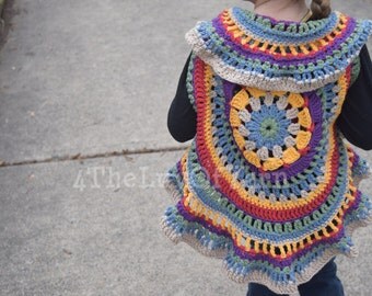 Mandala vest | Etsy