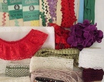 Unique rick rack lot related items | Etsy