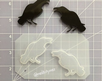 Crow mold | Etsy