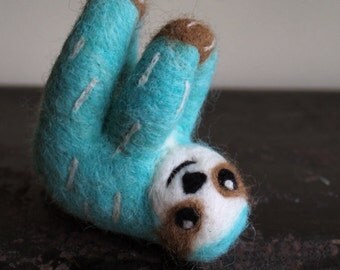 Felt sloth | Etsy