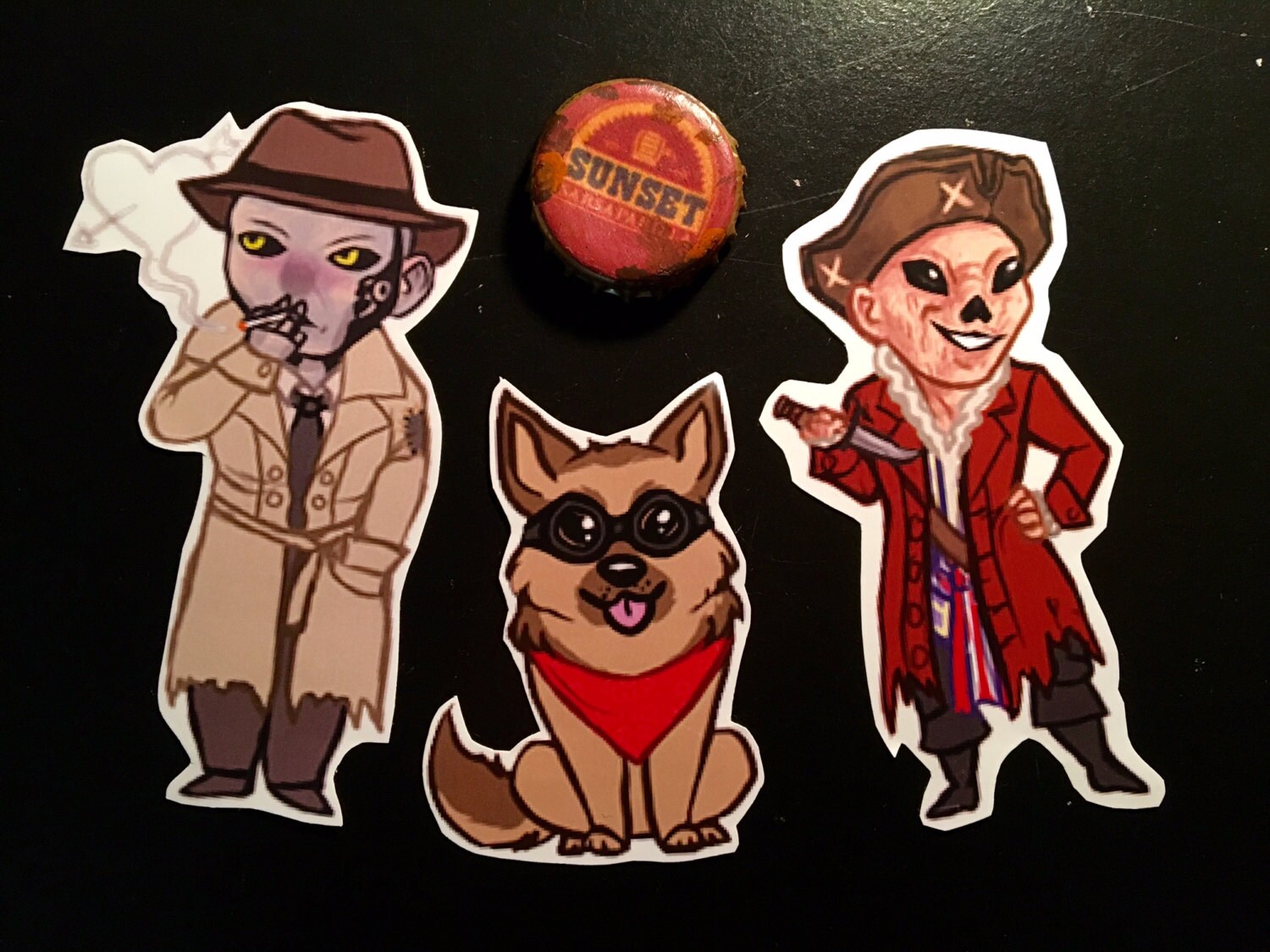 Fallout 4 Stickers Large
