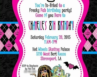 Monster high party | Etsy