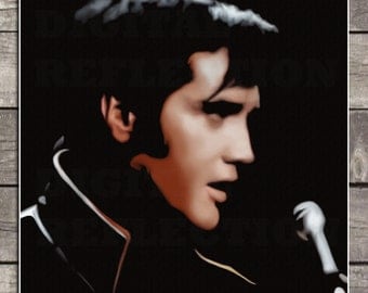 Elvis presley poster | Etsy