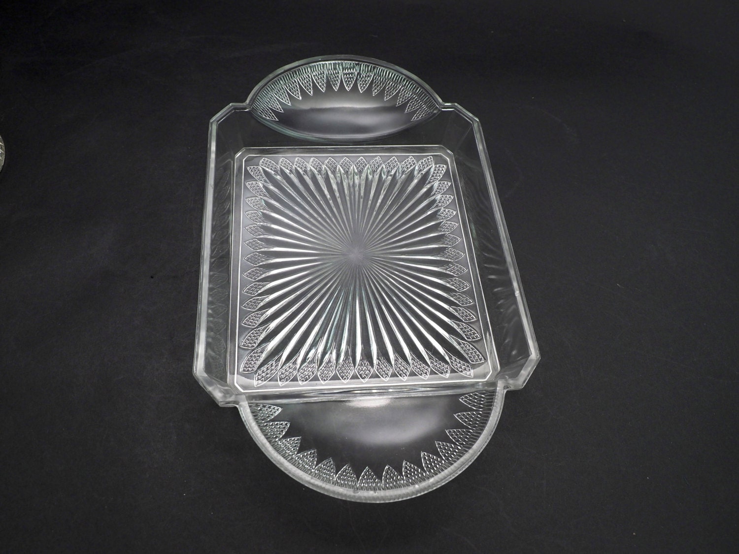 EAPG Adams and Co. Bread Plate, Antique Victorian Glass, 1880’s ...