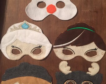 Unique elsa mask related items | Etsy