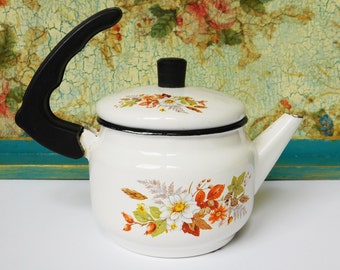 Enamel teapot | Etsy