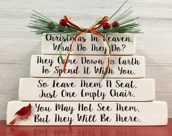 Christmas blocks | Etsy