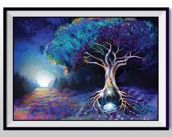 Tree of life poster | Etsy