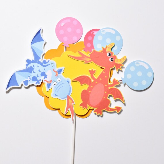 Dragon Centerpiece Dragon Birthday Party Dragon Decoration