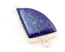 Unique blue triangle stone related items | Etsy