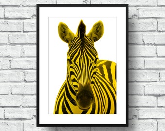 Zebra picture frame | Etsy