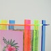 small acrylic box frame bright blue A6 perspex by leckystudio
