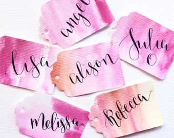 Table name tag | Etsy