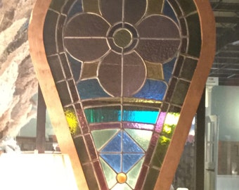 Stained glass insert | Etsy