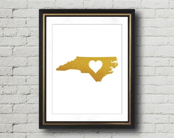 North carolina decal | Etsy