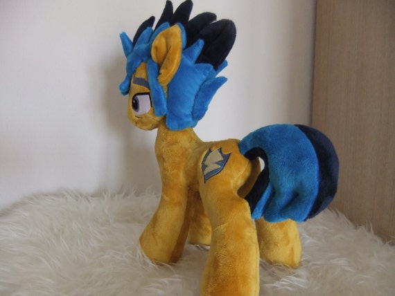 MLP-plush stuffed Flash Sentry-Friendship is Magic-Equesrtia