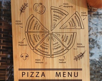Pizza cutting board | Etsy