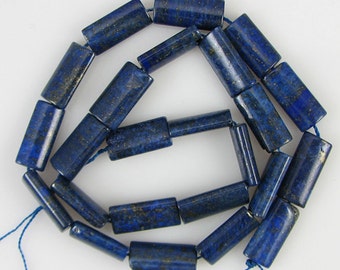 Items similar to Teal Quartz Long Rounded Rectangle 11x30mm, Lapis ...