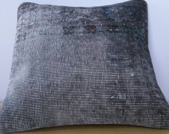 Items similar to Decorative Penny Rug Pillow: Handmade Wool Felt ...