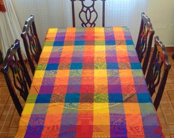 Mexican tablecloth | Etsy
