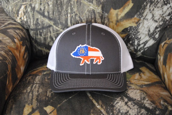 Georgia hog hat hog hunting hat hunting hat hog by WetlandNation