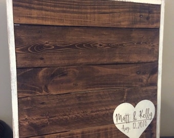 Guest signing board | Etsy