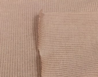 USA Made Premium Quality 1x1 Rib Knit Fabric by EagleFabrics