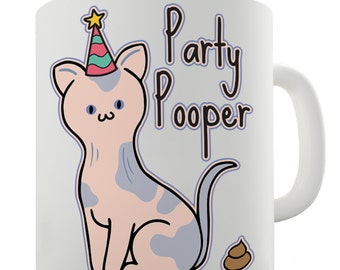 Party pooper pinata: funny cross-stitch pattern