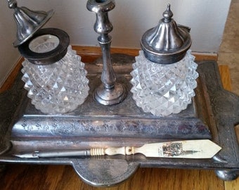 Double inkwell | Etsy