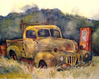 Unique truck painting related items | Etsy