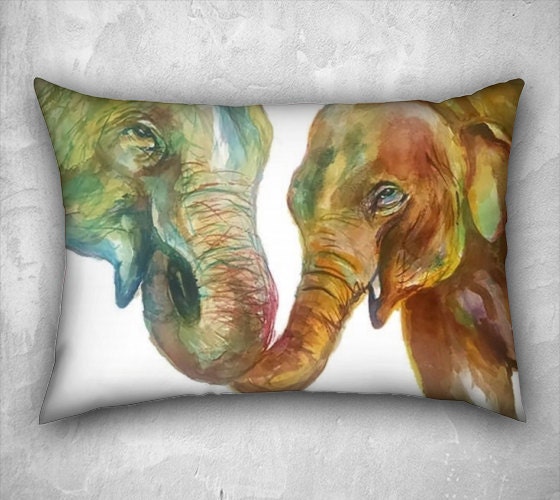 Elephant Pillow Baby Elephant Cushion Gifts for new