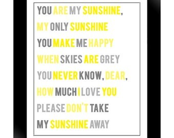 Unique song lyrics print related items | Etsy