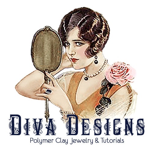 Bold Statement Jewelry Art To Wear Polymer by DivaDesignsInc