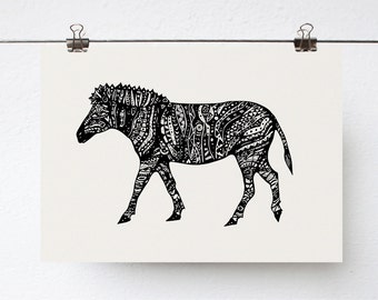 Zentangle animals | Etsy