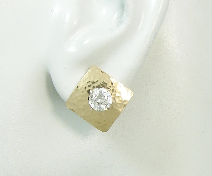 Gold Dangle Earring Jackets for Studs Post Earring Jacket