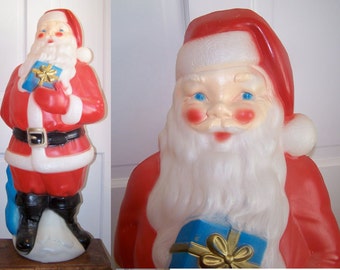 Plastic santa | Etsy