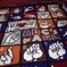 Pattern-American Sign Language Afghan done in Afghan Stitch