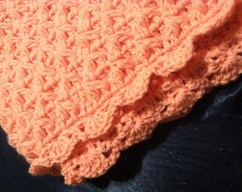 Sideways Box Stitch Afghan Crochet Pattern