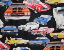 Unique car cotton fabric related items | Etsy