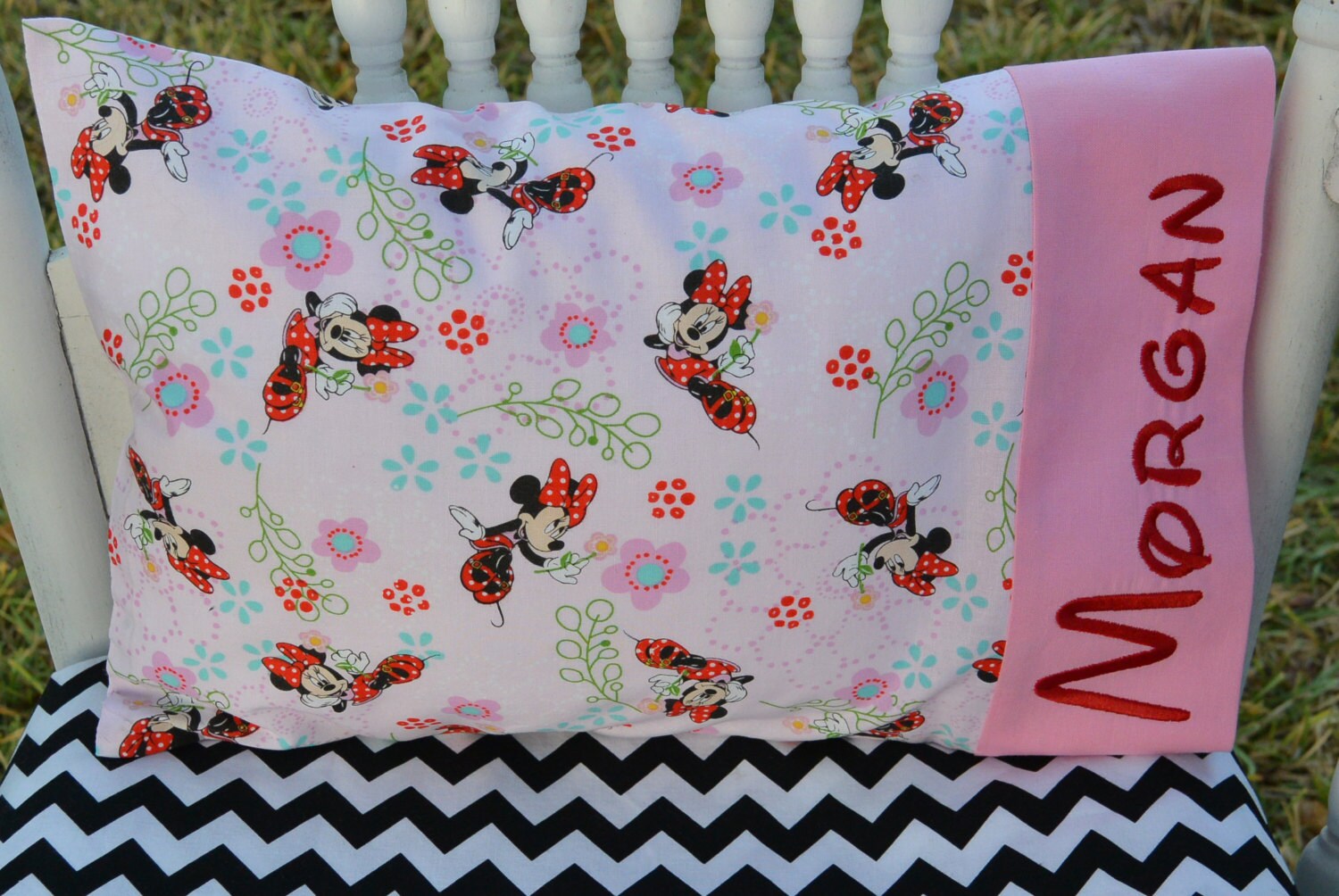 Minnie Mouse Nap Set Small Fleece Blanket Pillowcase and