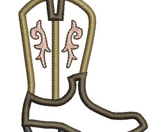 Cowboy Embroidery Design INSTANT DOWNLOAD