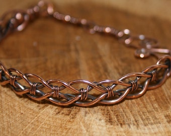 Copper wire weave | Etsy