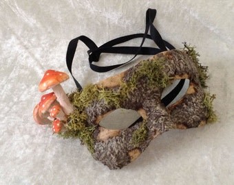 Eyemask: Treemask with branches and leaves by TheaterDidymus