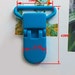 KAM Plastic Clips Yellow Pacifier Clip 25mm Soother MAM