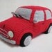 Amigurumi Classic Mini Cooper Inspired Car Crochet PATTERN PDF by ...